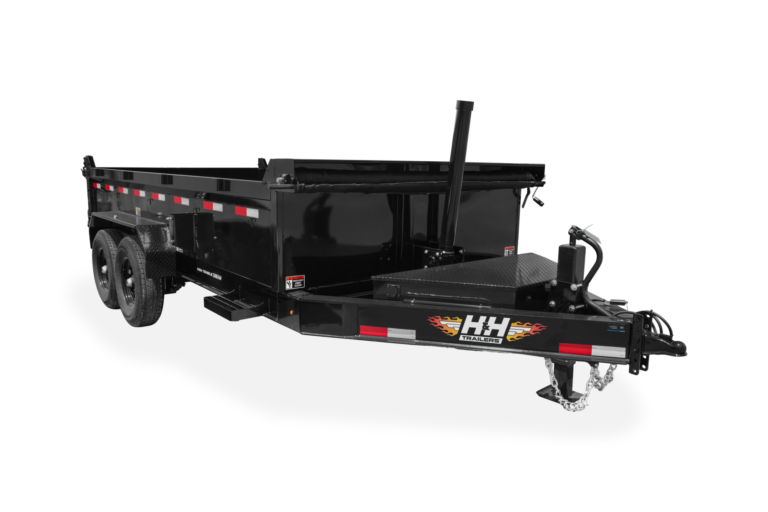 Telescopic I-Beam Dump Trailer | H&H Trailers