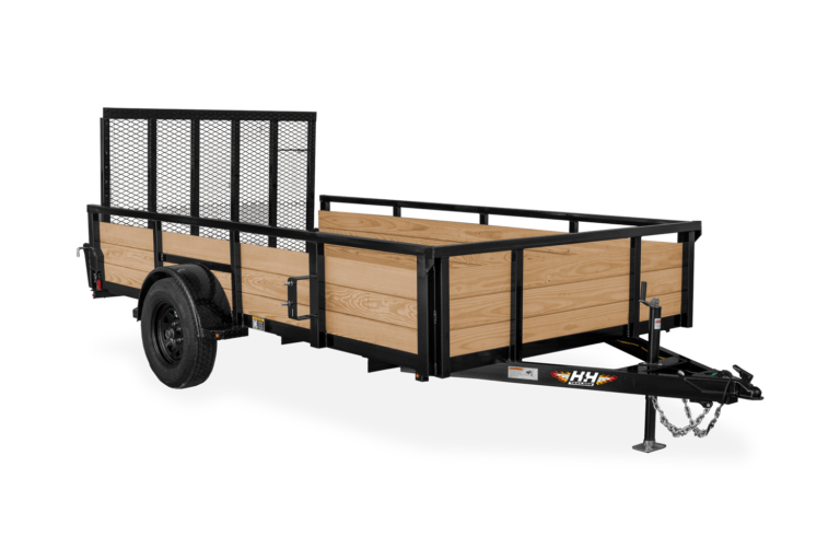 Solid Side Utility Trailer | H&H Trailers